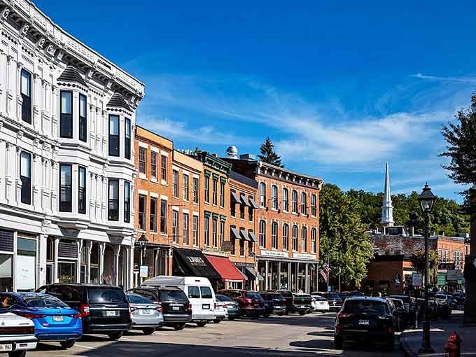 Galena's historic buildings stand shoulder to shoulder, like old friends who've weathered life's storms together.