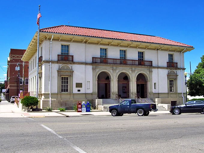 La Junta's stately post office building stands as a reminder of when architecture had personality and flair.