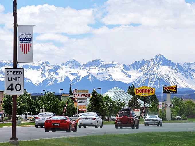 Montrose greets visitors with stunning mountain backdrops that locals never take for granted.