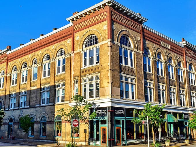 Owensboro's impressive historic buildings stand tall along the riverfront, blending old-world charm with modern amenities.