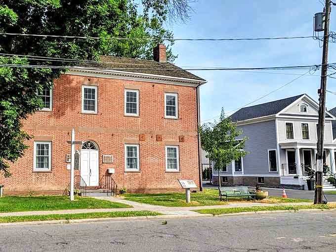 Historic brick buildings in Wethersfield stand as sturdy as the community itself – timeless, dignified, and wonderfully unpretentious.