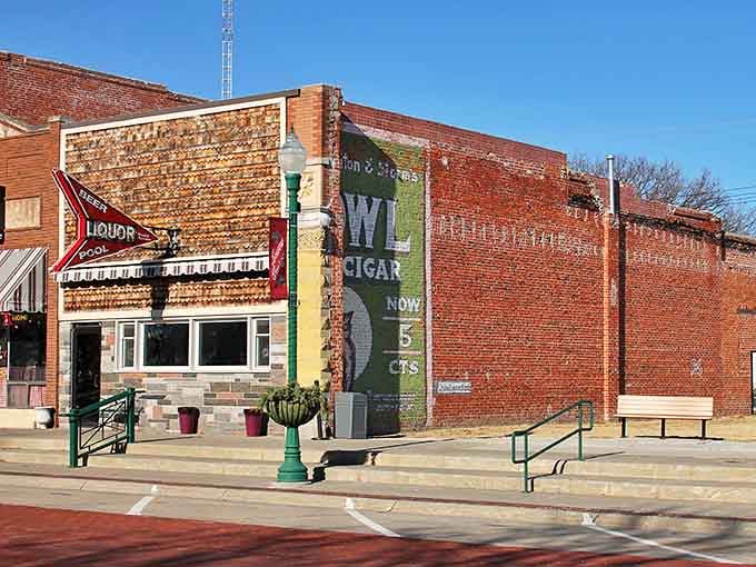 Historic storefronts line the street like old friends, each one holding stories from generations of community life.