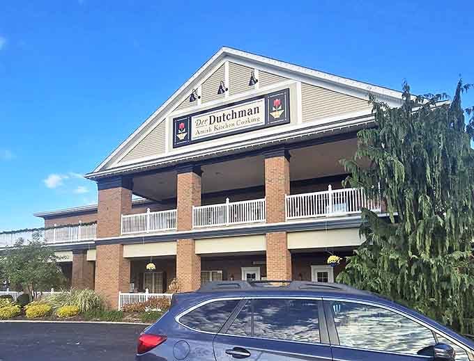 This isn't just a restaurant&mdash;it's a destination. The building practically whispers, "Bring your appetite and leave your diet."