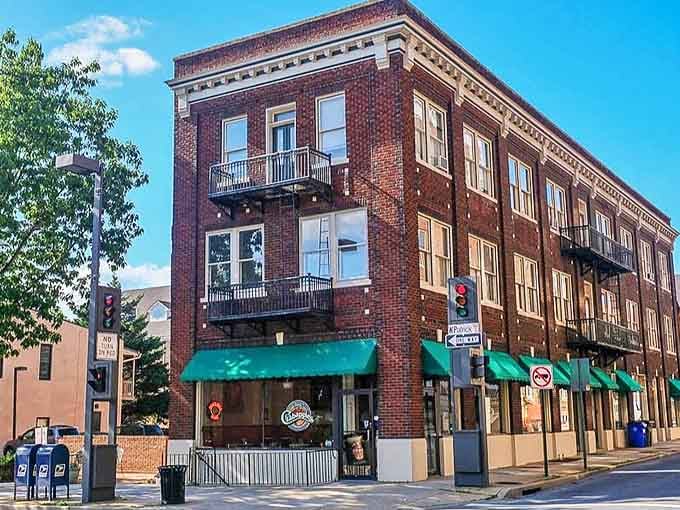 Frederick's pedestrian-friendly Carroll Creek area invites leisurely strolls and spontaneous ice cream stops. Walking calories don't count here!