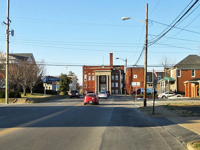 The historic architecture of downtown Leitchfield creates a picturesque setting where affordable living meets small-town charm.