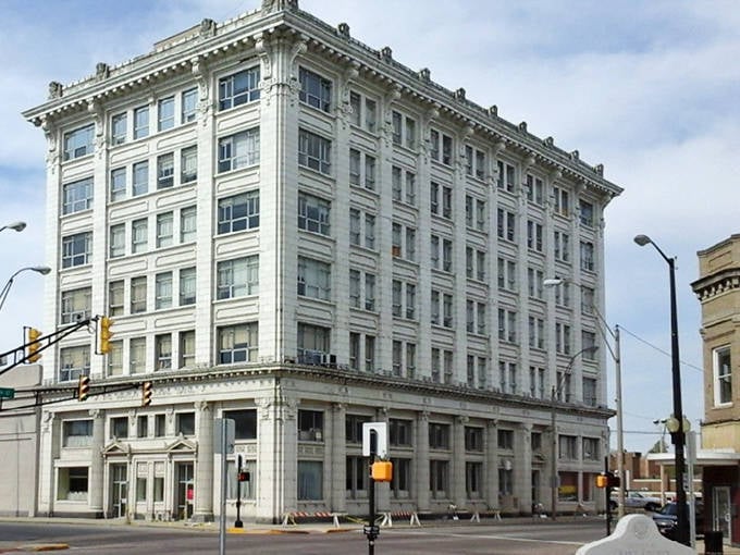 This beautiful historic building in downtown Marion showcases the architectural elegance that gives the city its timeless small-town character.