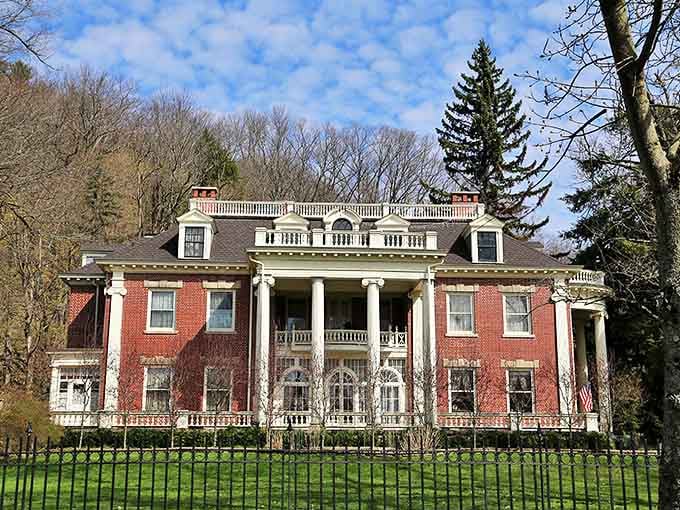Historic mansions whisper stories of prosperity while welcoming today's budget-conscious families seeking charm.