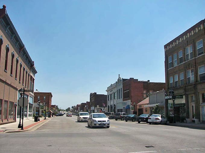 Blue skies and brick buildings create Kennett's affordable skyline, where your retirement dollars can buy you more than just a view.