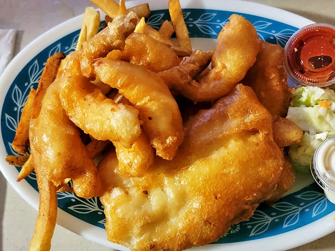 The perfect plate: crispy fish, hand-cut fries, creamy coleslaw, and tartar sauce&mdash;a quartet that performs in perfect harmony like the Beatles of comfort food.