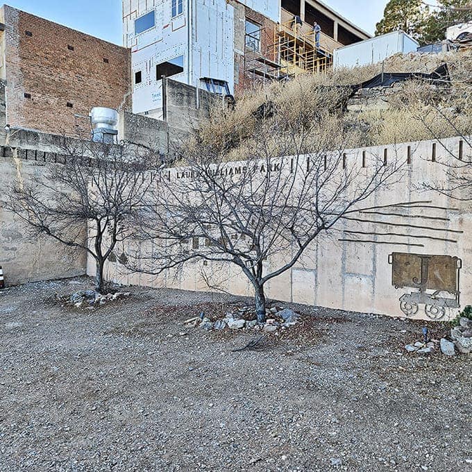 Mining history etched in concrete, Laura Williams Park reminds us that Jerome's foundations run deeper than its famous views.