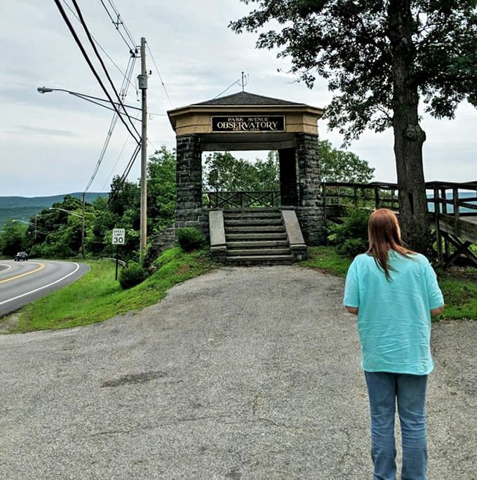 Observatory is just fancy-speak for "place to stand and say 'wow' repeatedly while fumbling for your camera."