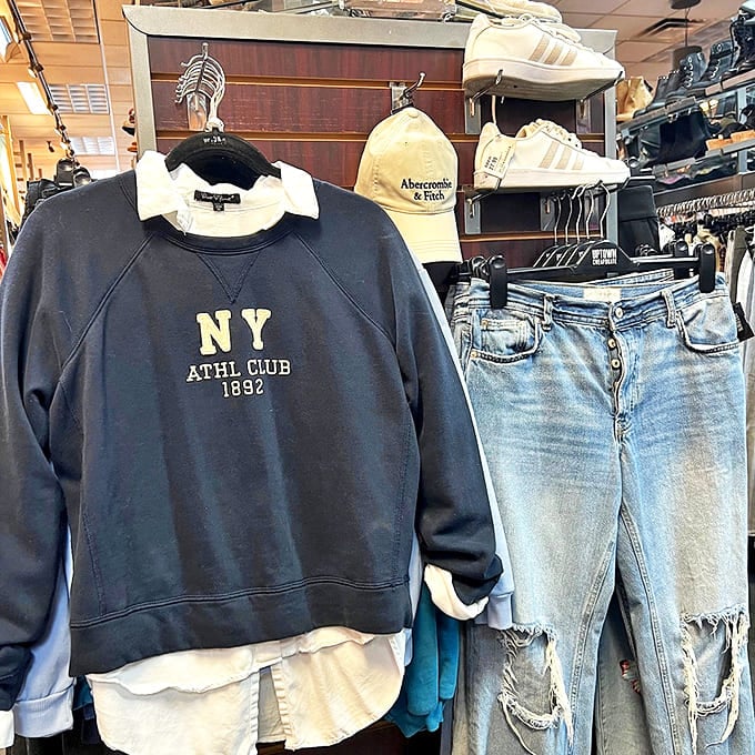 That perfectly styled outfit moment when everything coordinates so beautifully, you'd think it cost ten times what the price tags say.