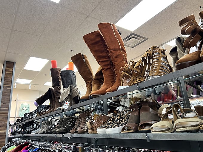 Boot heaven exists, and it's on this shelf. From riding styles to winter warmers, these pre-loved footwear finds are ready for their second chapter.