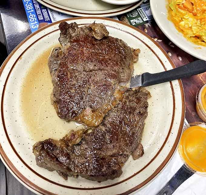 A steak that means business. No foam, no tiny portions, no pretension&mdash;just honest-to-goodness protein that makes you remember why we evolved as carnivores.