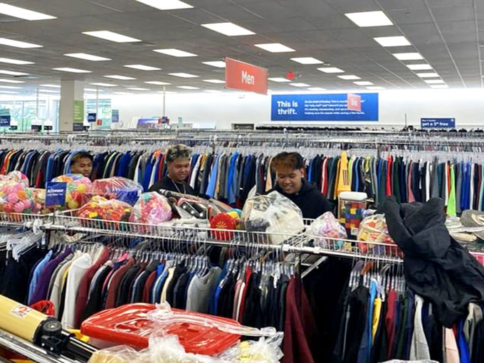 The thrill of the hunt brings shoppers together&mdash;carts filled with potential treasures that would make any island garage sale jealous.