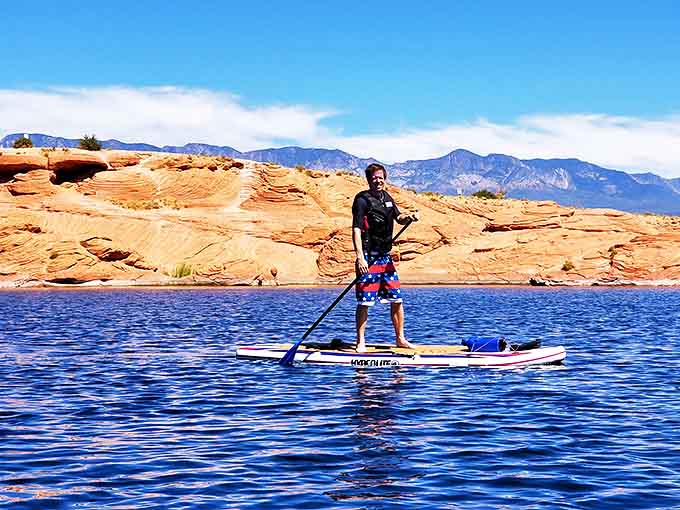 Paddling through paradise: where every stroke takes you deeper into postcard territory.