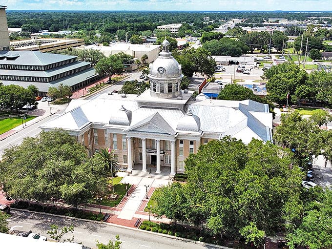 Bartow's magnificent courthouse anchors a downtown where history is preserved, not paved over. Southern grandeur without the pretense!