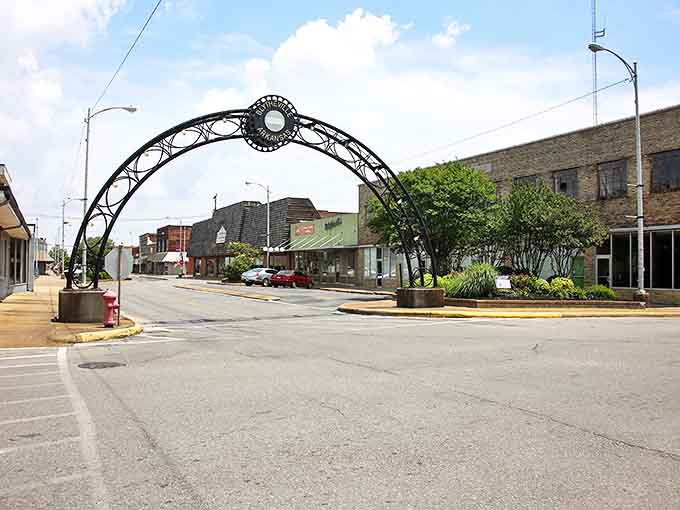 Blytheville's classic brick buildings have weathered decades of change while maintaining that timeless small-town dignity.