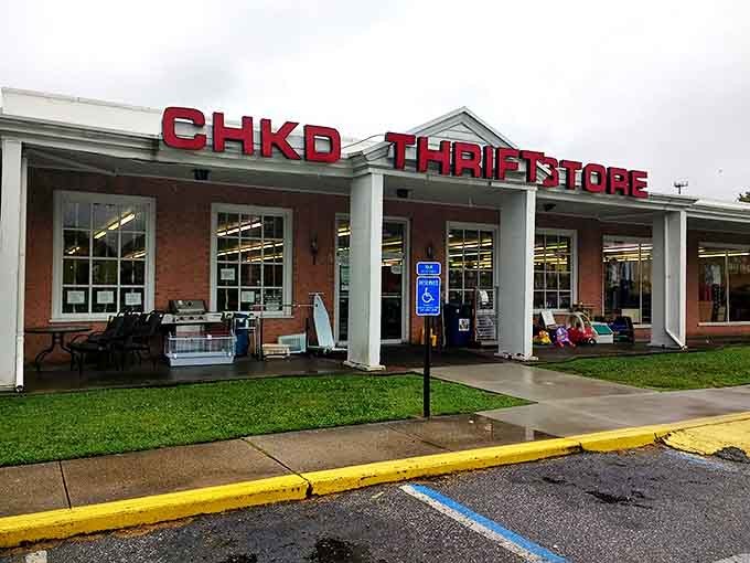 CHKD's cheerful exterior hints at the family-friendly treasures waiting inside this Virginia Beach favorite.