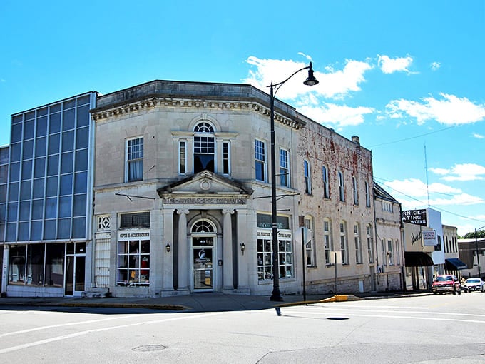 Carthage's downtown square offers the kind of architectural character that usually comes with a premium price tag, but here it's just part of daily life.