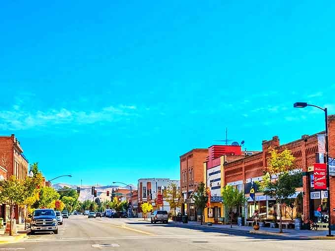 Emmett's sun-drenched main street showcases the best of small-town Idaho. Those brick buildings have stories to tell if you take time to listen.