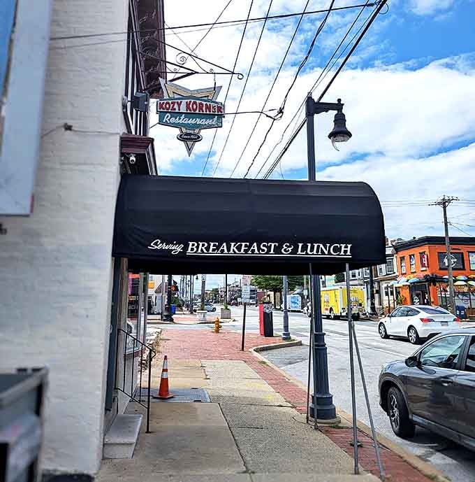 Kozy Korner's unassuming exterior and classic sign have been welcoming hungry Wilmington locals for generations of breakfast bliss.