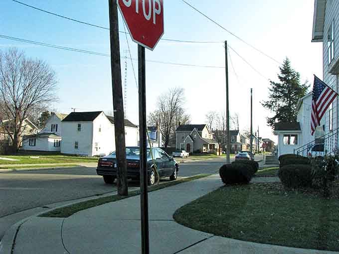 That classic small-town Ohio streetscape in Minerva isn't a movie set&mdash;it's an affordable retirement destination with authentic charm.