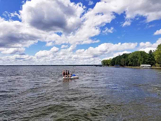 Shawano's waterfront views offer a daily dose of serenity that big-city folks pay therapists to achieve.