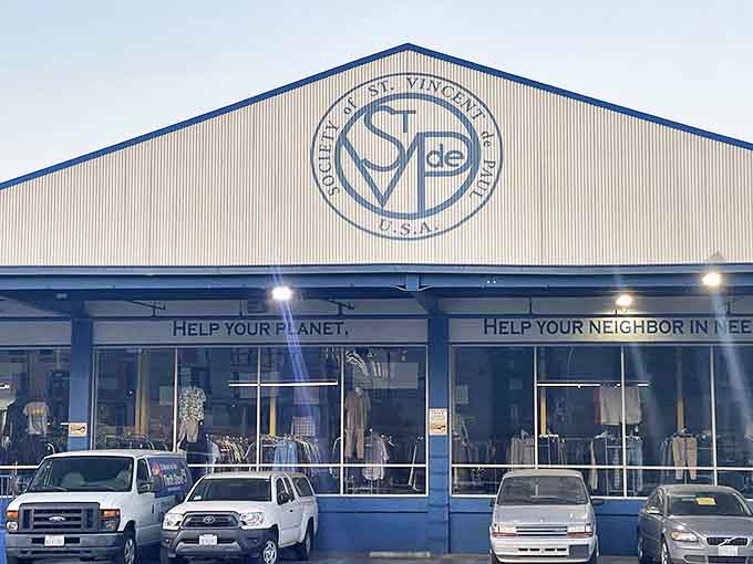 "Help Your Planet, Help Your Neighbor" &ndash; St. Vincent de Paul's mission statement shines as brightly as their welcoming storefront.