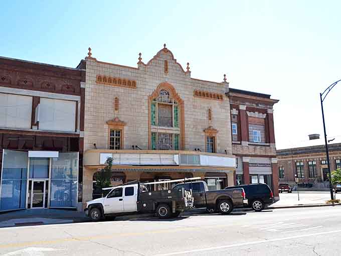 The stately Darcy Building anchors Independence's downtown, where Victorian homes can be yours for less than a luxury SUV.