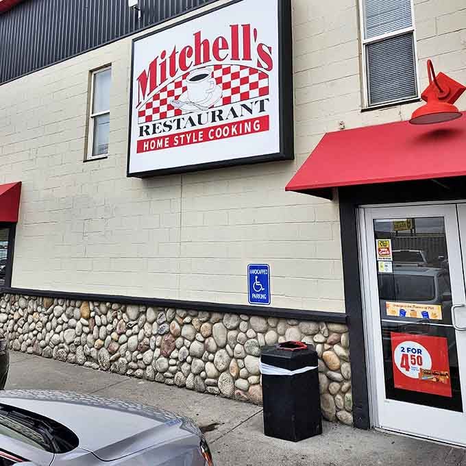 Simple, straightforward, and reliable&mdash;just like the perfect breakfast. That stone foundation is as solid as their reputation for consistent morning comfort.