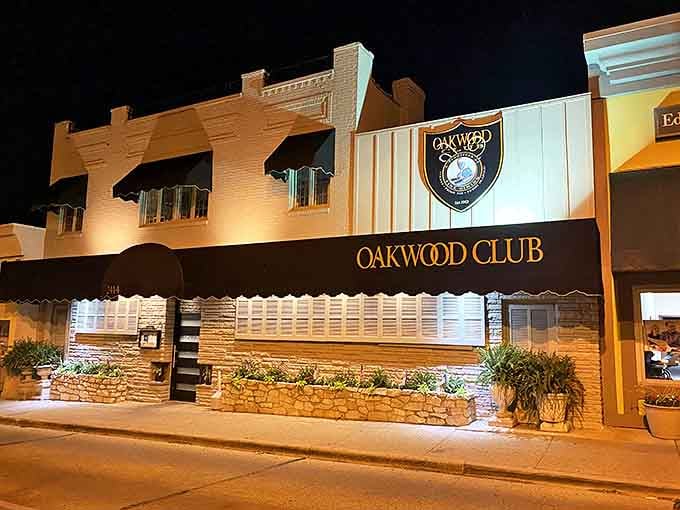 That timeless brick and stone exterior promises the kind of steaks that built this place's stellar reputation.