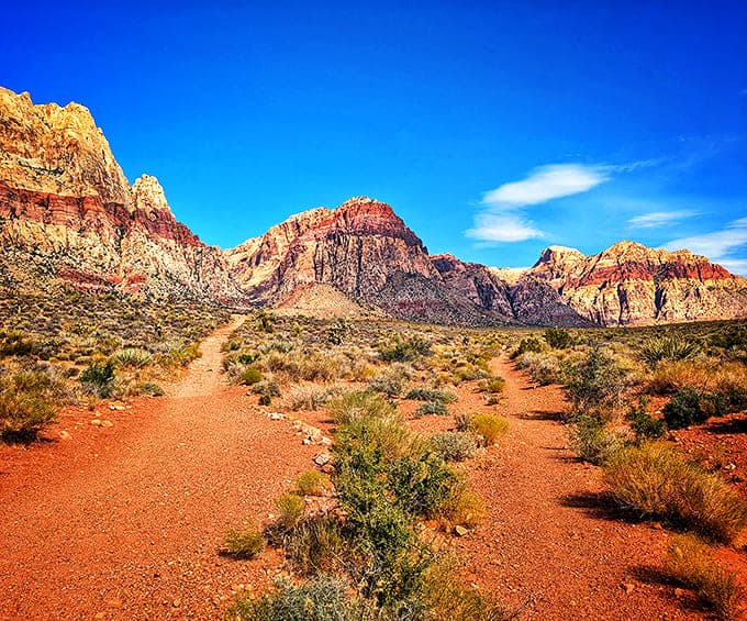 Nature's own cathedral: Red Rock Canyon offers spiritual renewal without the awkward hymn singing.