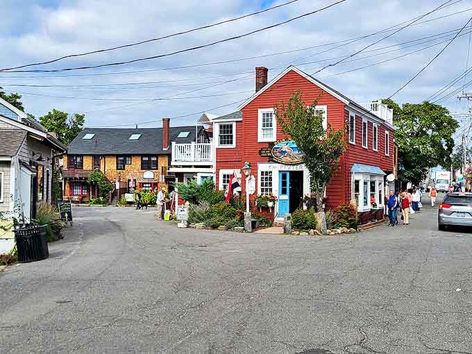 Colorful shops in Rockport's harbor area offer a feast for the eyes – like a New England version of Italy's Cinque Terre, minus the passport requirement.
