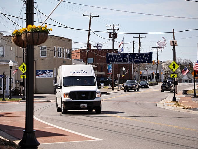 Small-town streets stretch toward distant horizons, inviting leisurely exploration at your own comfortable pace.