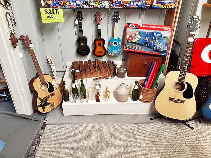 From guitars to ukuleles, these instruments are just waiting for their encore performance in someone's living room jam session.