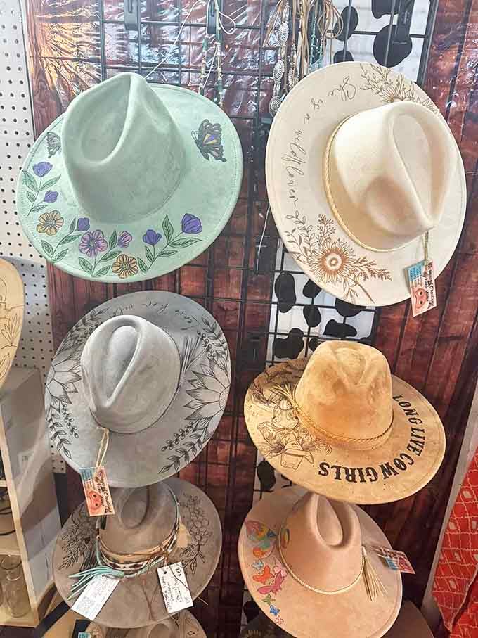 These aren't just hats&mdash;they're personality statements waiting for the right head, each one whispering tales of adventures not yet taken.