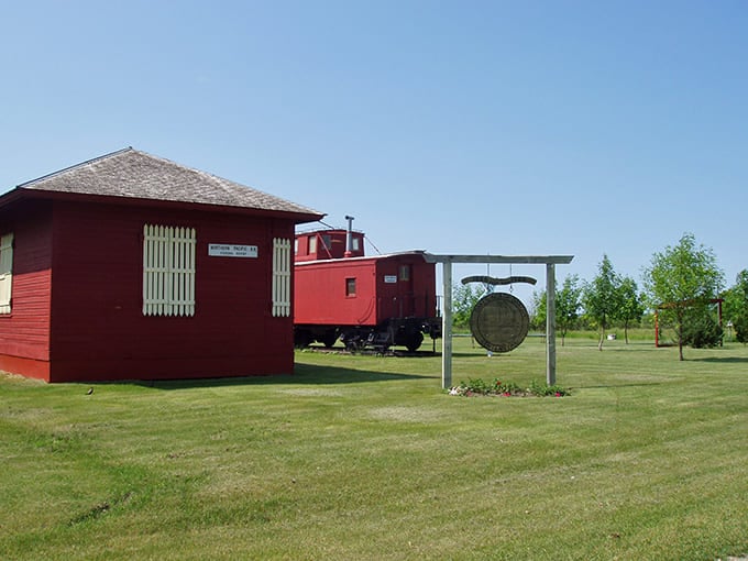 The historical park with its preserved train depot and caboose offers a free history lesson more engaging than anything you'd find on cable.