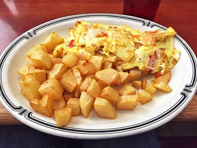 Home fries and omelets: the Fred Astaire and Ginger Rogers of breakfast. They've been dancing together for decades because they're simply perfect partners.