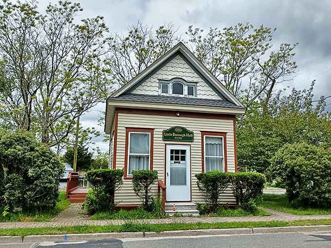 The Little Borough Hall could star in a Wes Anderson film&mdash;quaint, perfectly proportioned, and telling stories of small-town governance with every weathered shingle.