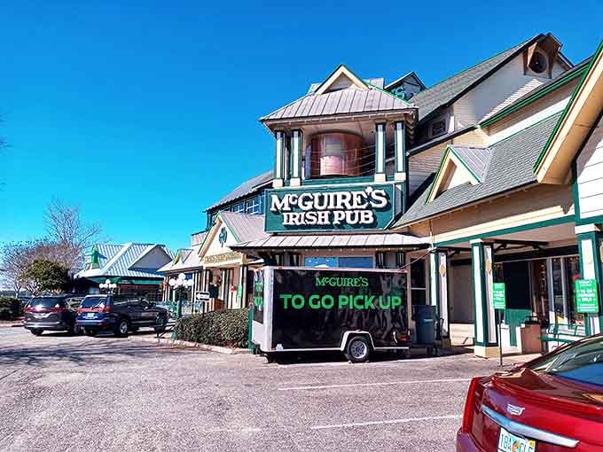 McGuire's Irish Pub isn't just a restaurant&mdash;it's an institution where the dollar bills on the walls tell as many stories as the patrons at the bar.