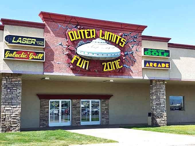 Outer Limits Fun Zone—where laser tag meets cosmic bowling, and parents secretly enjoy themselves more than they'll ever admit to their kids.