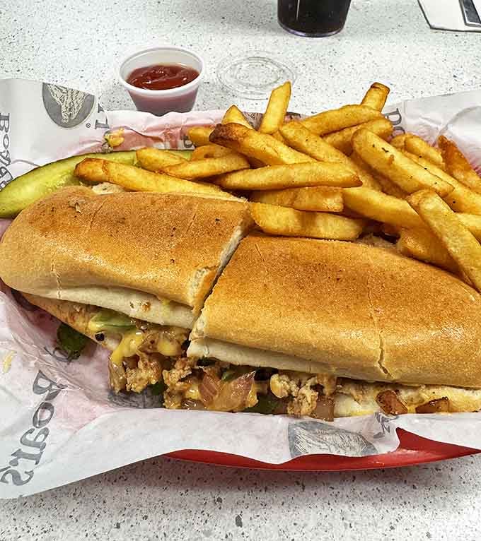 A proper Philly in Vermont? It's like finding a unicorn wearing snow boots, but Handy's pulls it off with those perfectly golden fries.