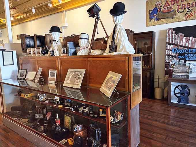 The Raton Museum's fascinating displays transport visitors through time, showcasing artifacts that tell the story of this historic railroad town.