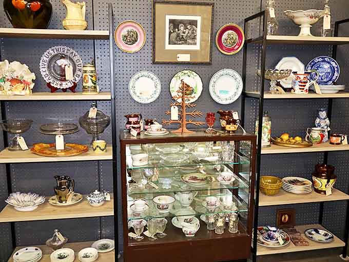 China patterns and decorative plates that have outlived trends and survived decades of family dinners now wait for their next chapter.