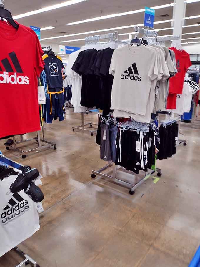 Adidas heaven! Designer sportswear without the designer price tags&mdash;the unicorn of shopping experiences for brand-conscious bargain hunters.