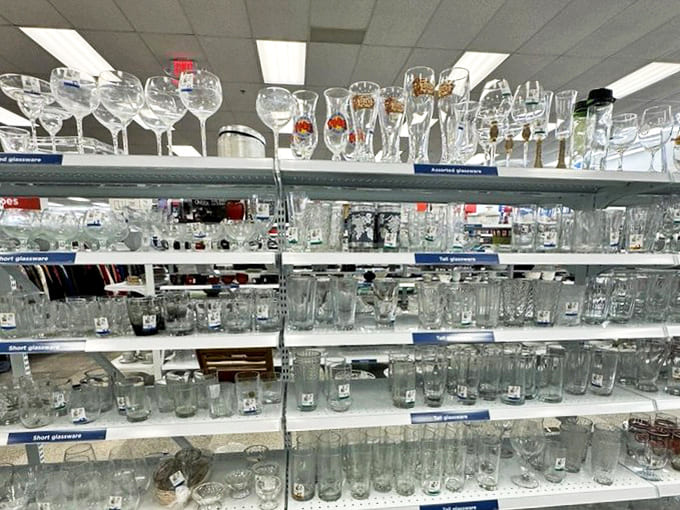 Crystal, glass, and goblets that once toasted special occasions now await new celebrations&mdash;stemware with stories waiting to be poured.