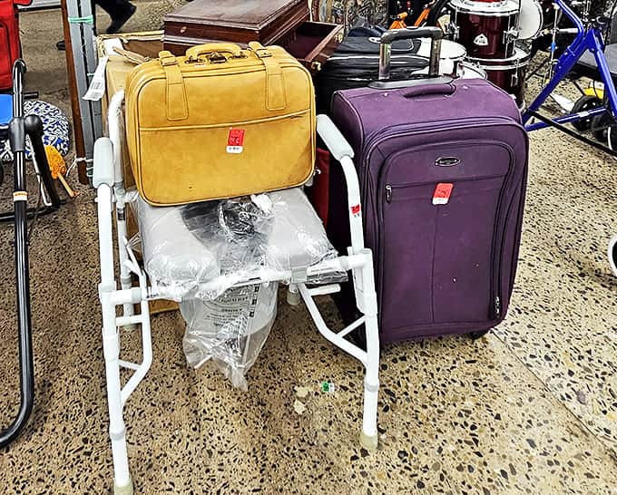 Vintage luggage that's seen more of the world than most of us – now waiting for its second act in your next Instagram-worthy trip.