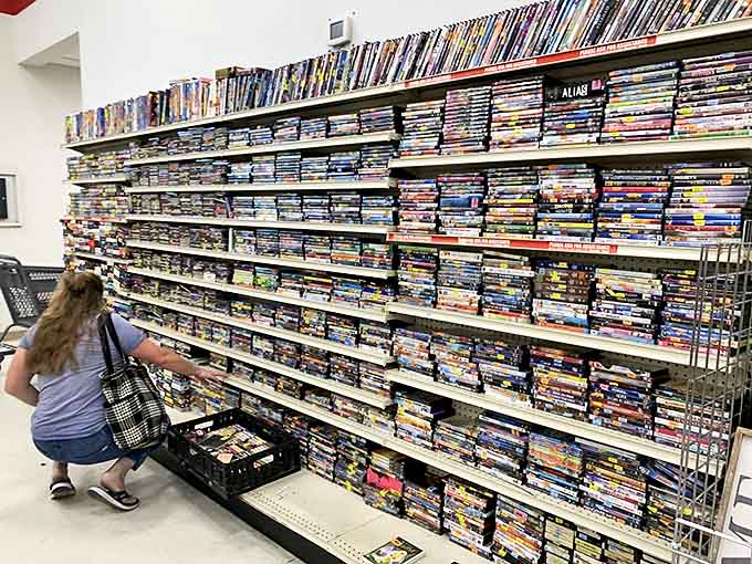 The physical Netflix of yesteryear &ndash; where forgotten blockbusters and obscure documentaries line up like soldiers, ready for your weekend marathon.