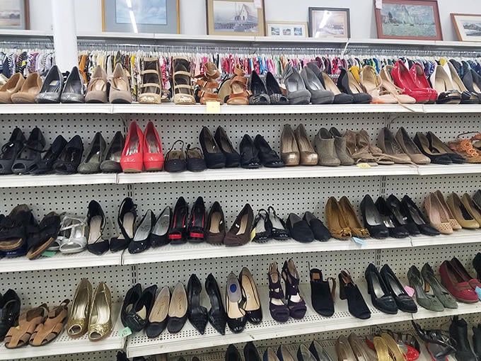 Shoe lovers, prepare to lose track of time. From barely-worn designer heels to practical winter boots, your next favorite pair awaits.